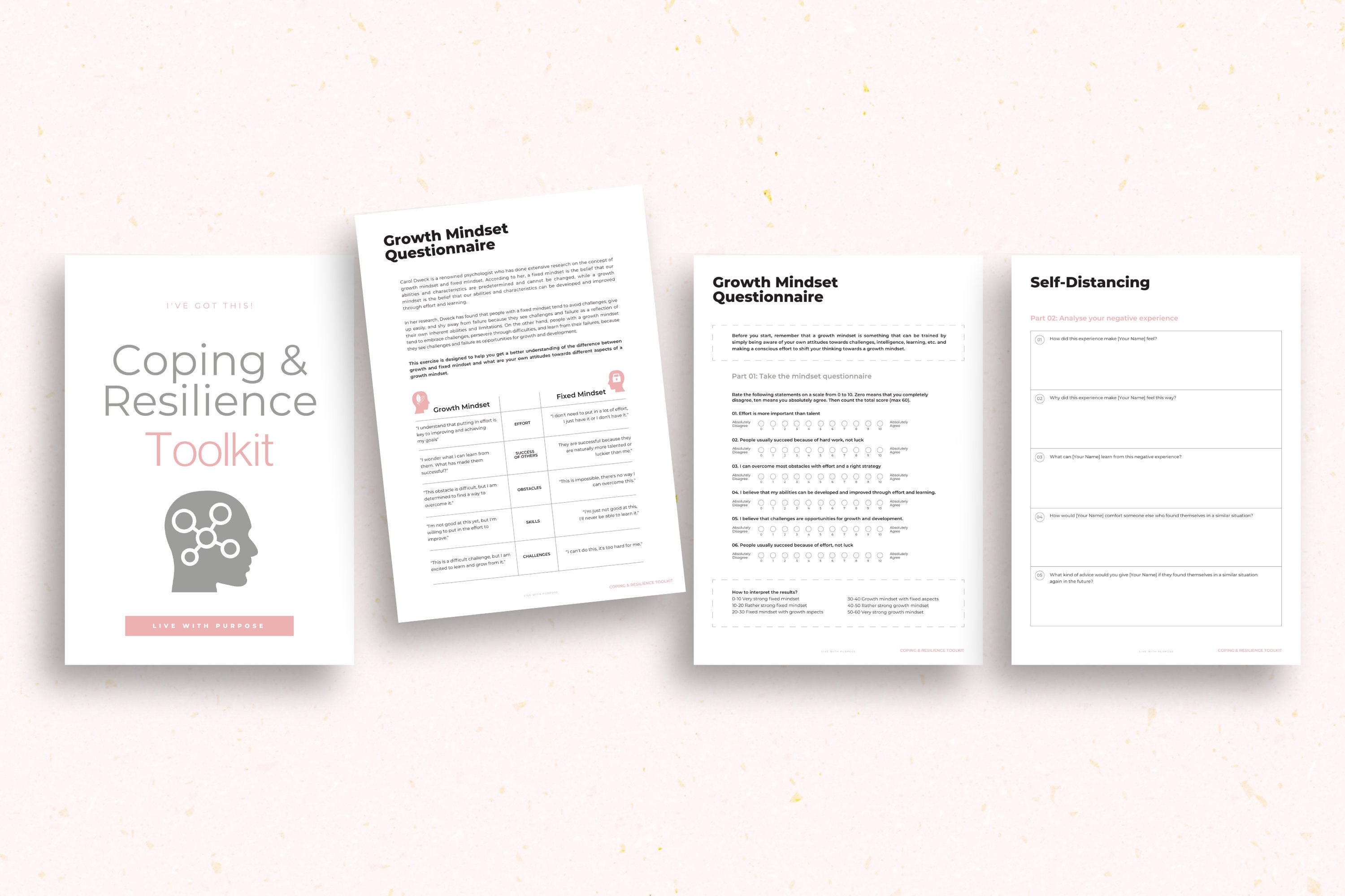 Coping and Resilience Toolkit | Coping Strategies Worksheets | Self ...