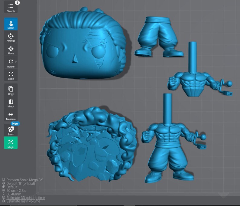 Todo Vibraslap Re Boogie Woogie POP Fanart Figure - Etsy