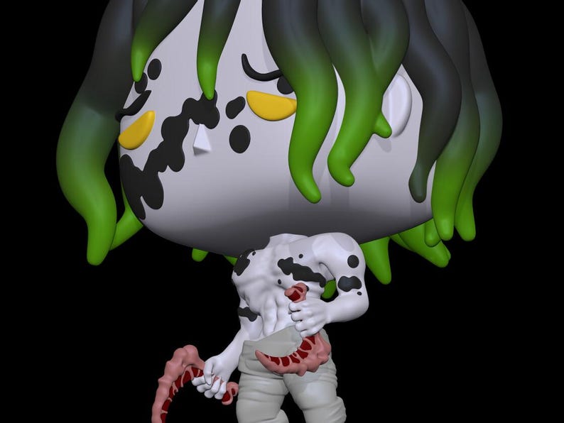Demon Slayer Funko POP Upper Moon 6 Gyutaro Figure - Etsy