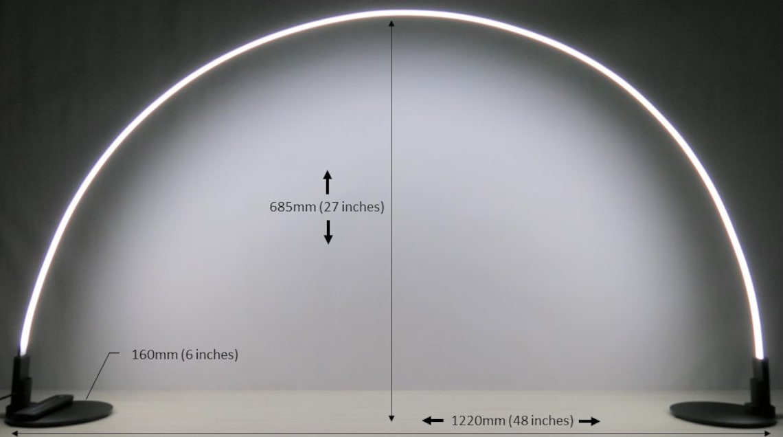 LED Arch Light Archflex LED Task Light Desk Lamp - Etsy