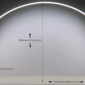 LED Arch Light - Archflex LED Task Light Desk Lamp - Etsy