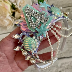 Mermaid Birthday Crown,party Props for Girls,birthday Gifts for Girls ...