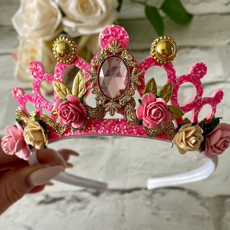Pink Crown - Etsy