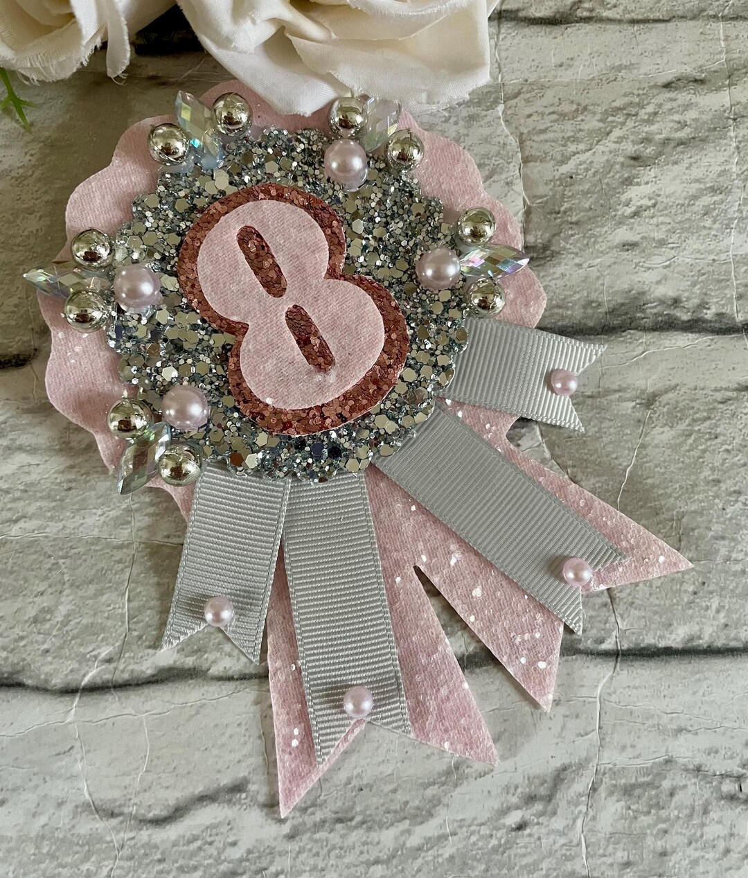 Birthday Badge ,glitter Birthday Badge, Age 30 Birthday Badge,age ...