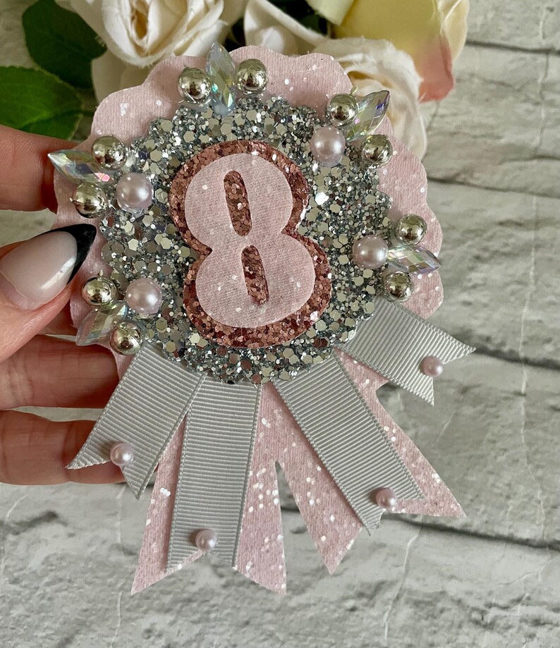 Birthday Badge ,glitter Birthday Badge, Age 30 Birthday Badge,age ...