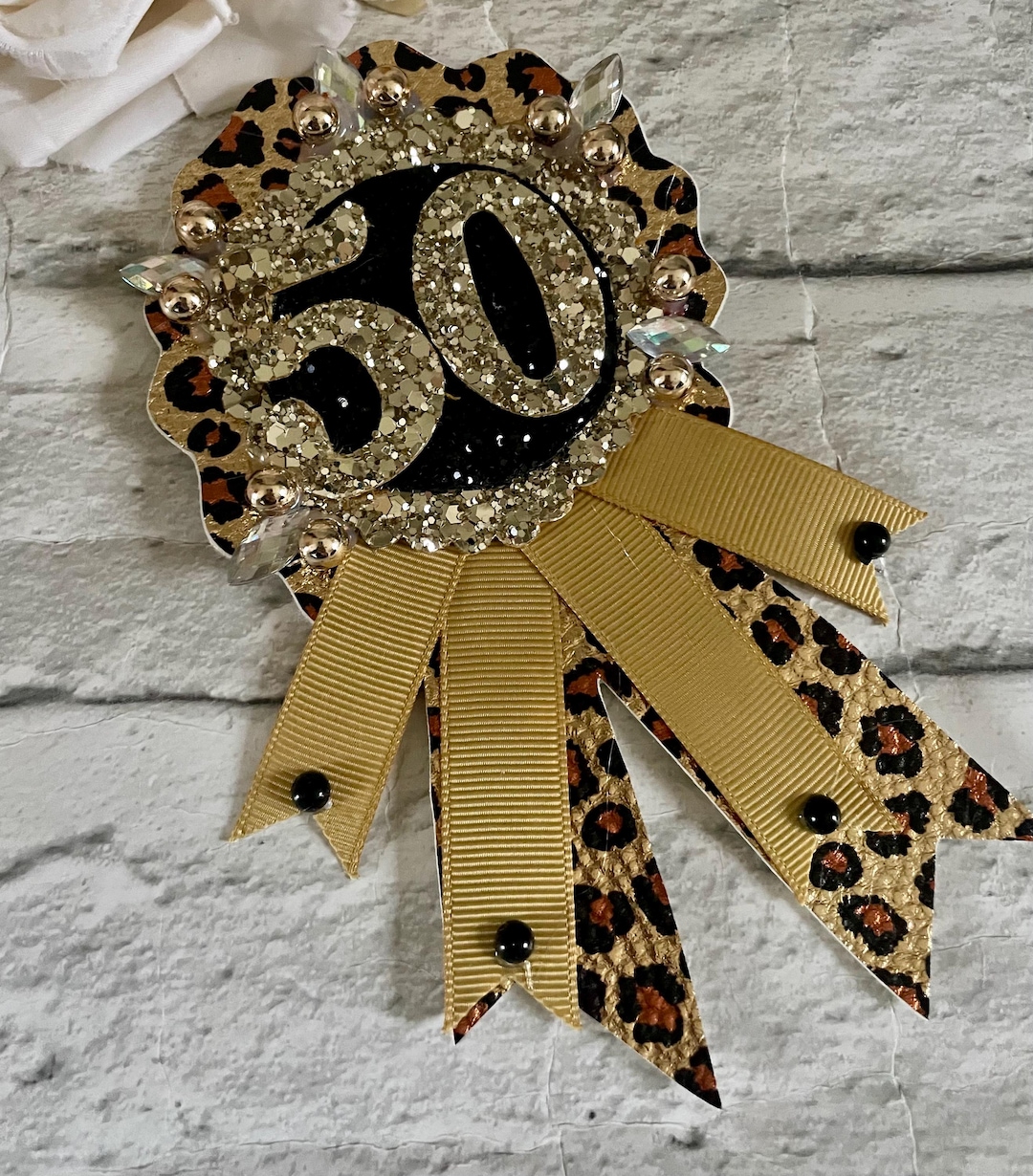 Birthday Badge ,glitter Birthday Badge, Age 30 Birthday Badge,age ...