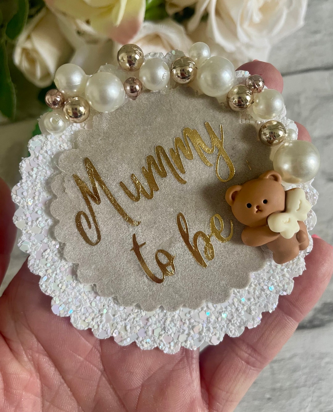 Mummy to Be Bade, Baby Shower Decoration, Baby Shower Badge, Mummy to ...