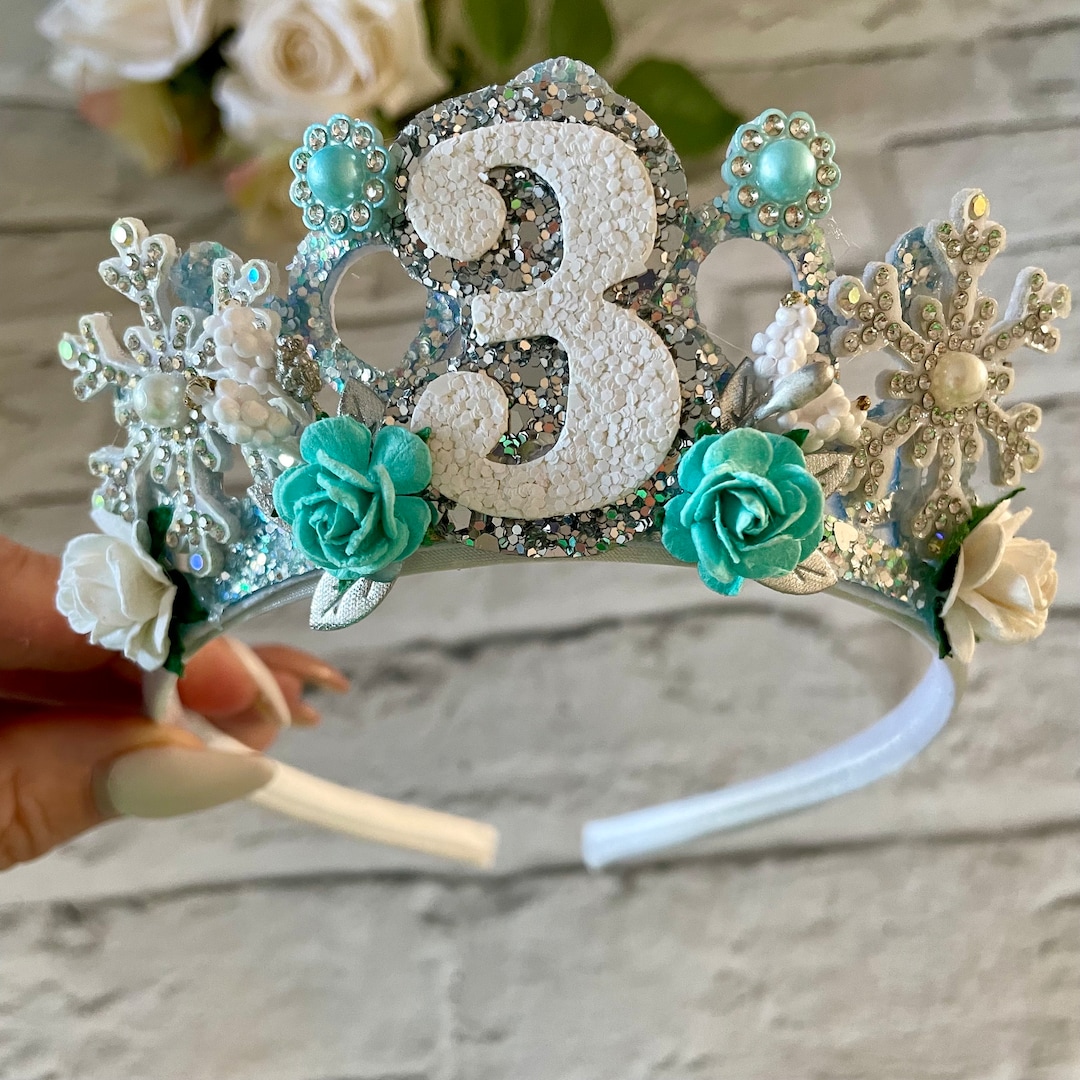 Princess Crown, Glitter Tiara,princess Age Tiara,pretty Birthday Crown ...