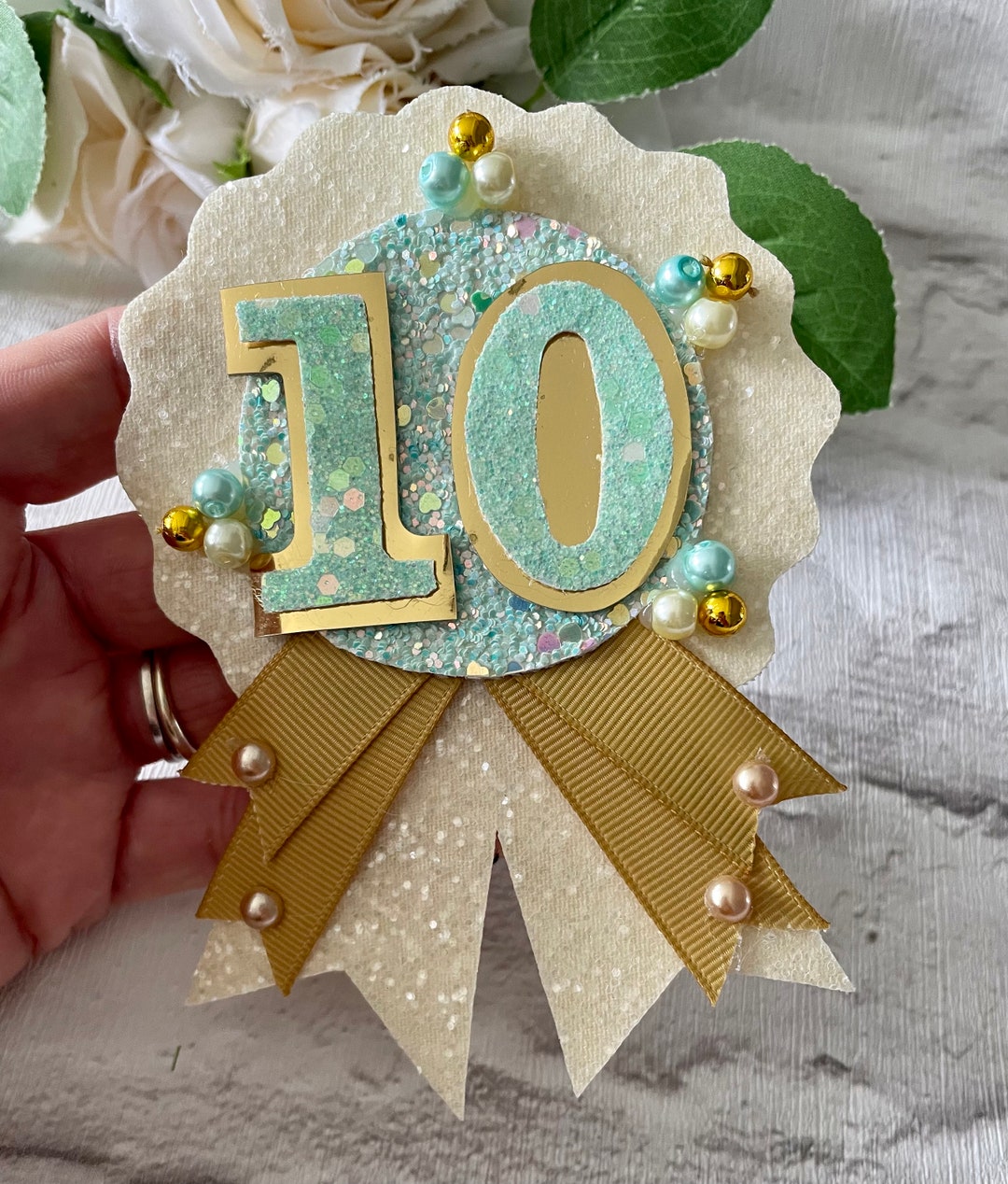 Birthday Badge glitter Birthday Badge Age 30 Birthday - Etsy