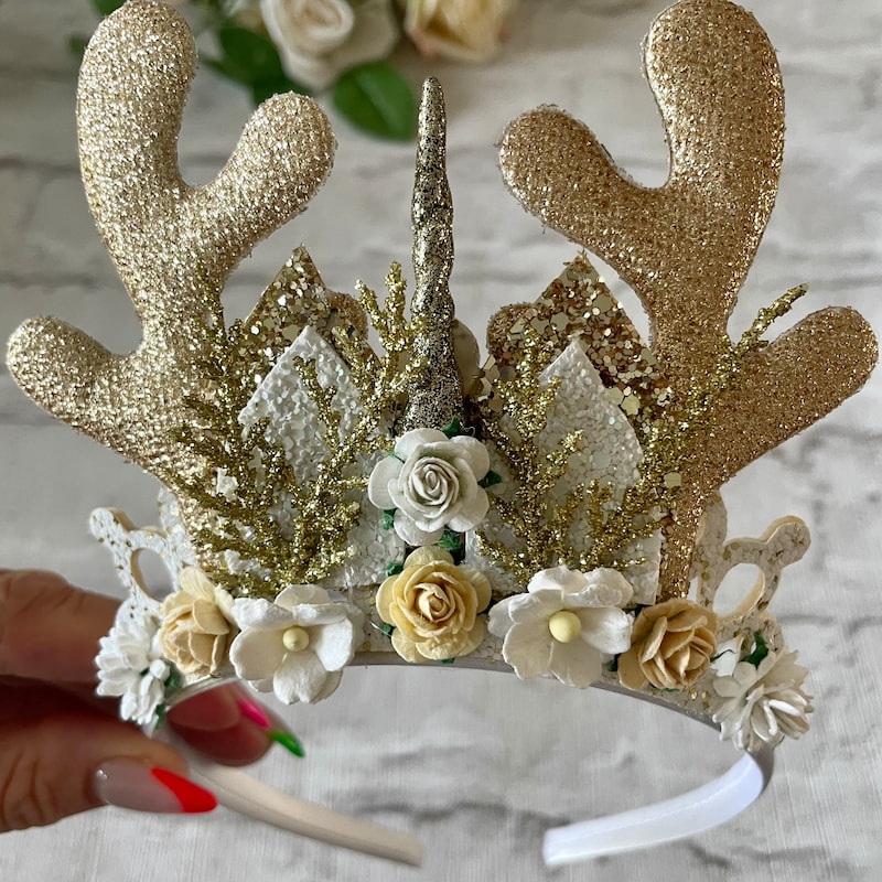 Antler Headband - Etsy