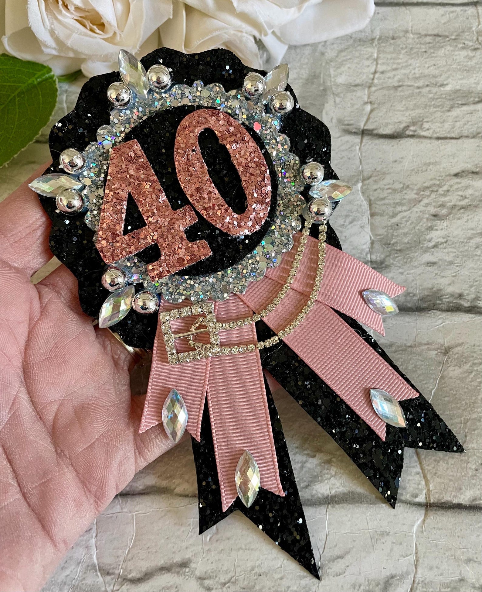 Birthday Badge ,glitter Birthday Badge, Age 30 Birthday Badge,age ...