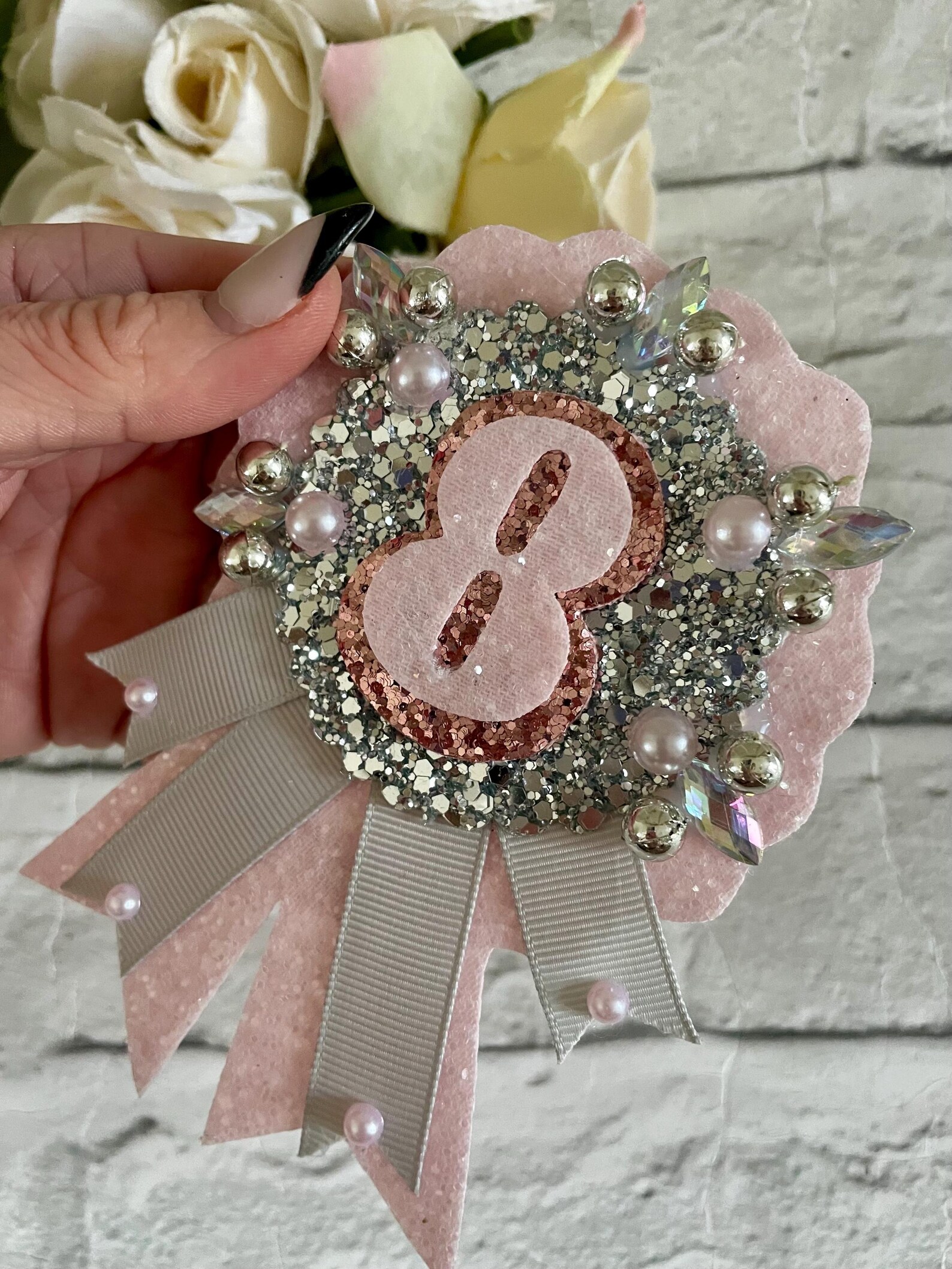 Birthday Badge ,glitter Birthday Badge, Age 30 Birthday Badge,age ...