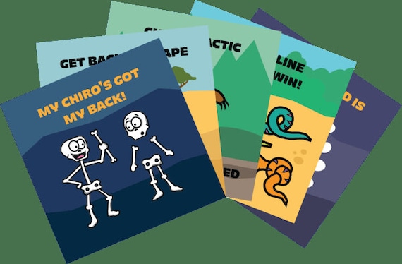 Chiropractic Kids Mixed Stickers Pack - Etsy