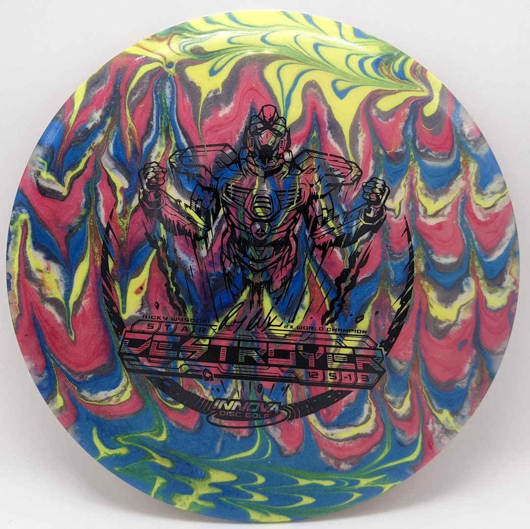 Dyed Innova Star Destroyer 167g Disc Golf Distance Driver - Etsy
