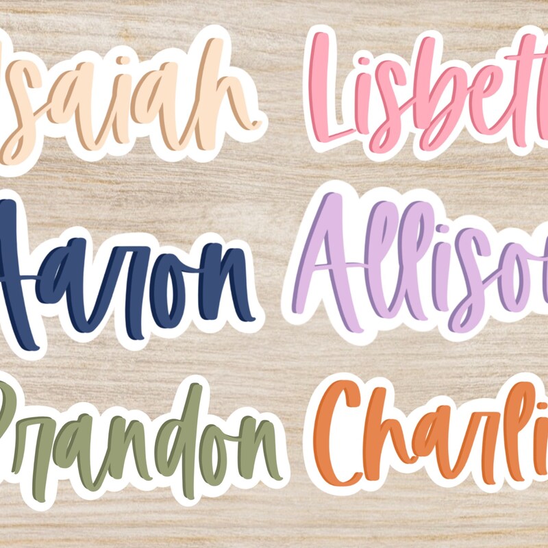 Personalized Names - Etsy