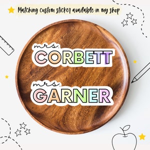 Personalized Teacher to Do List Notepad + Custom Teacher Notepad ...