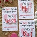 Custom Teacher Valentines Day Sticker + Valentines Gift for Teacher ...
