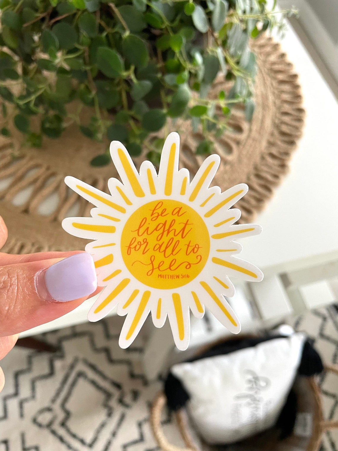 Be A Light for All to See Sticker Christian Sticker Faith - Etsy