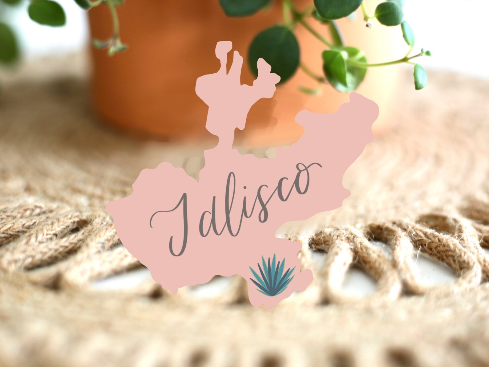 Jalisco State Sticker Vinyl Sticker Waterproof Sticker | Etsy