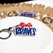 Atlanta Braves Keychain + Atlanta Braves Baseball Keychain + Acrylic ...