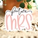 Future Mrs Sticker Wedding Stickers Bridal Shower Sticker - Etsy