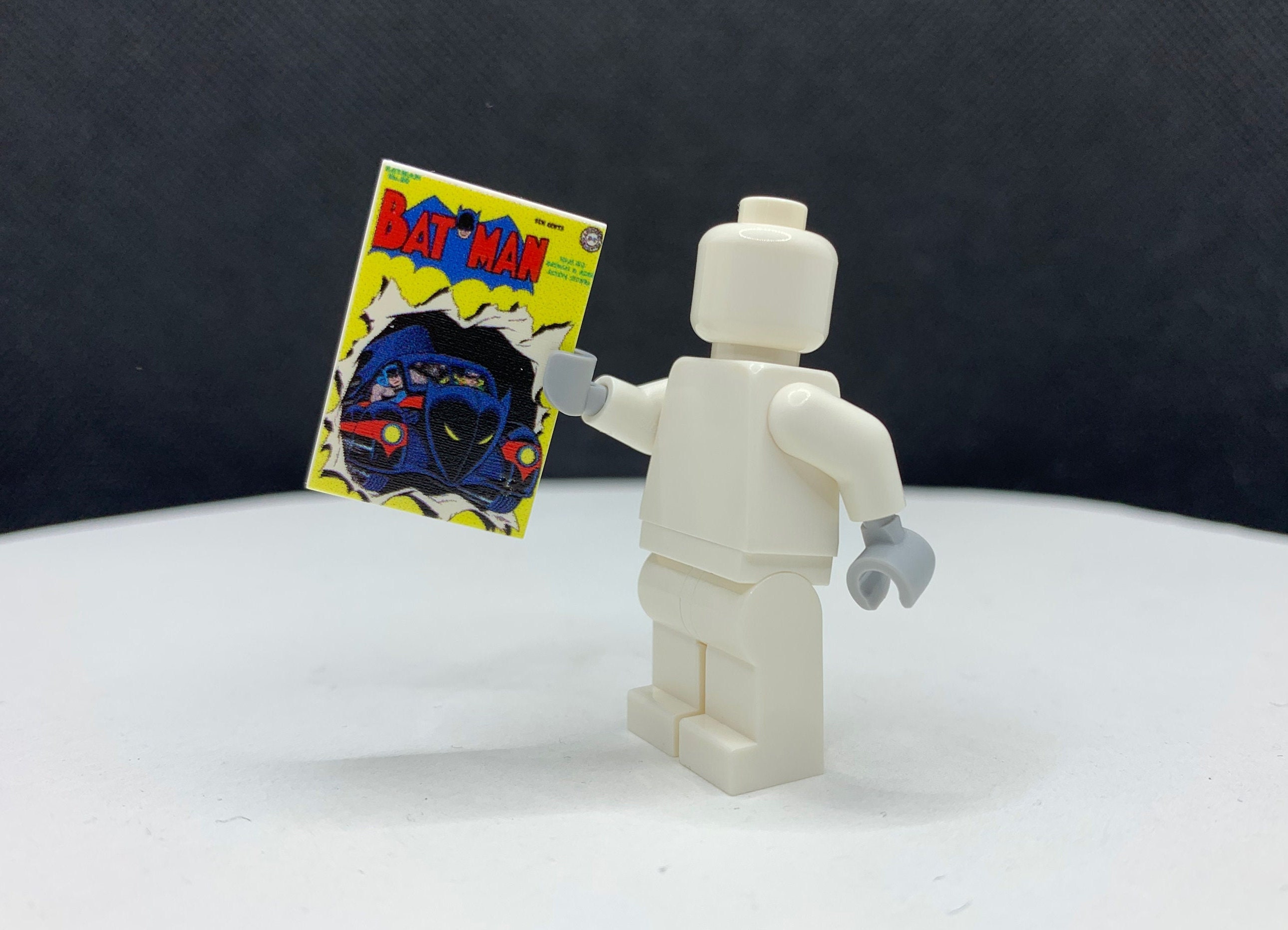 Custom Minifigure Comic Book Tiles - Etsy