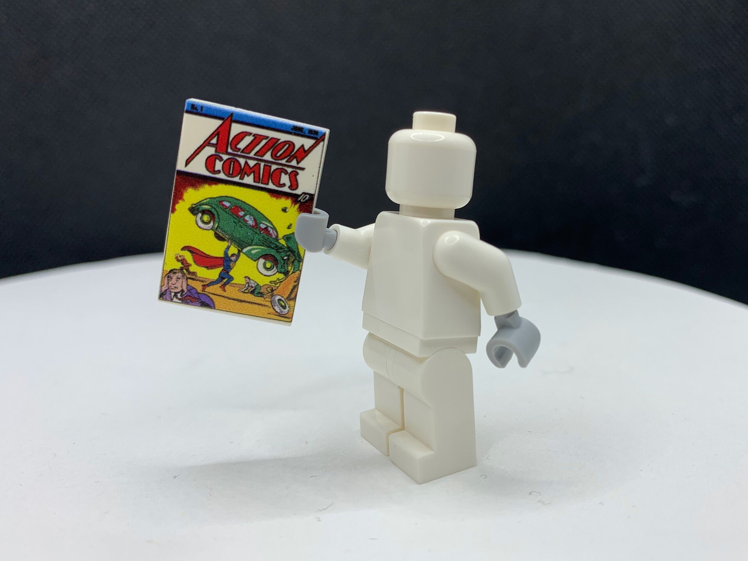 Custom Minifigure Comic Book Tiles - Etsy