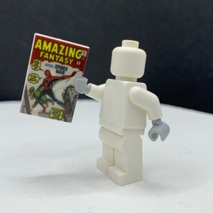 Custom Minifigure Comic Book Tiles - Etsy
