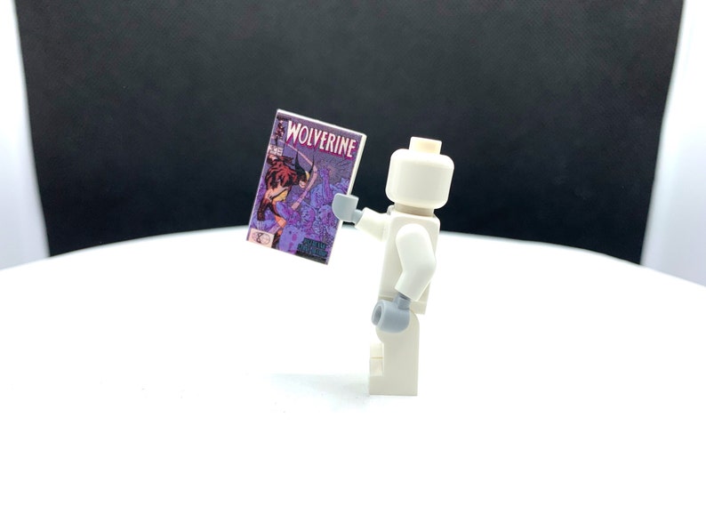 Custom Minifigure Comic Book Tiles - Etsy