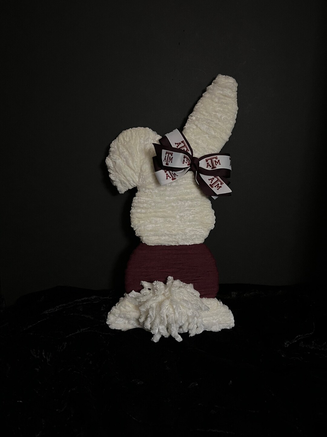 Wood Yarn Covered Aggie Bunny - Etsy