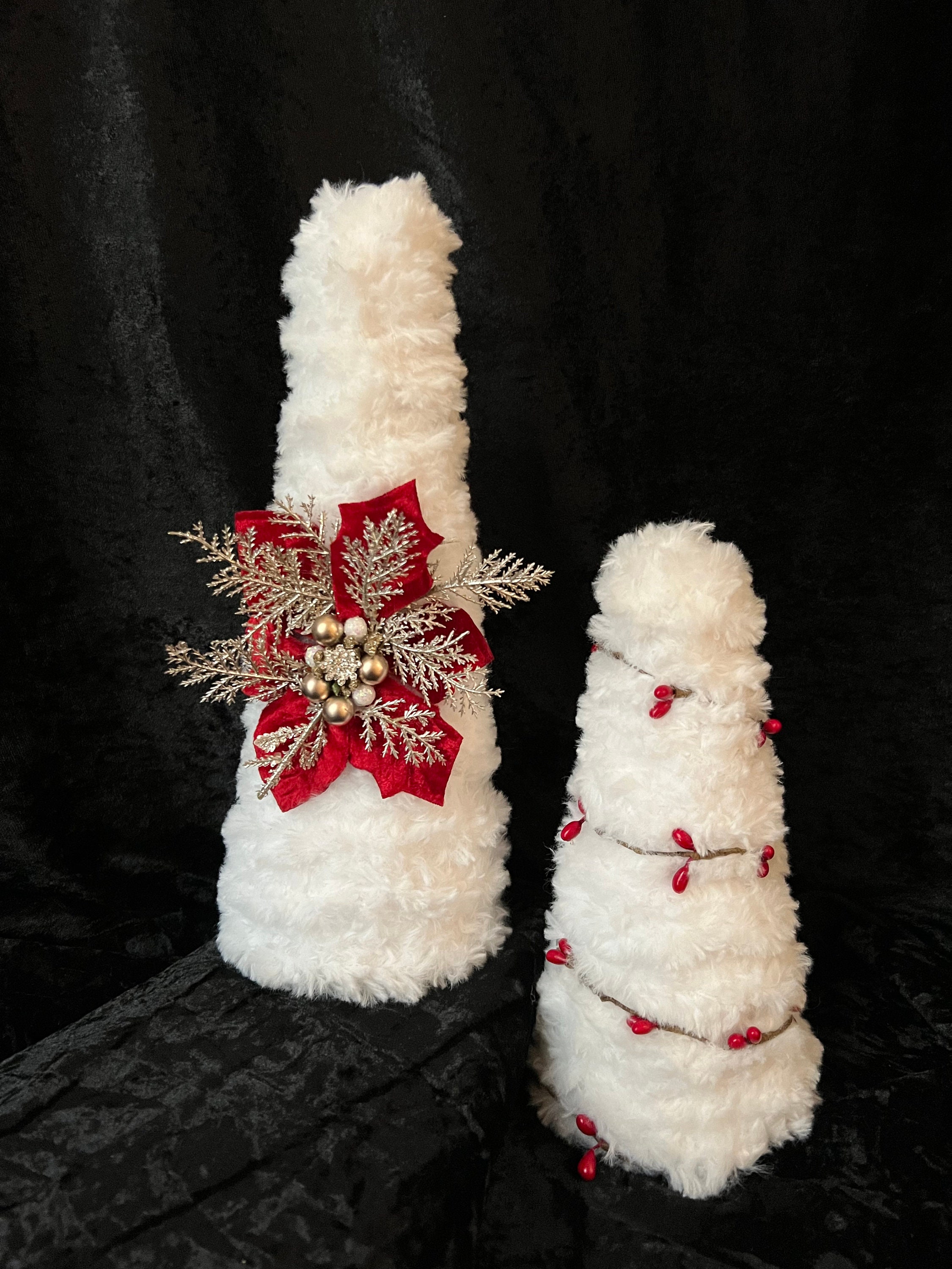 Tabletop Christmas Tree Centerpieces Set of 2 - Etsy