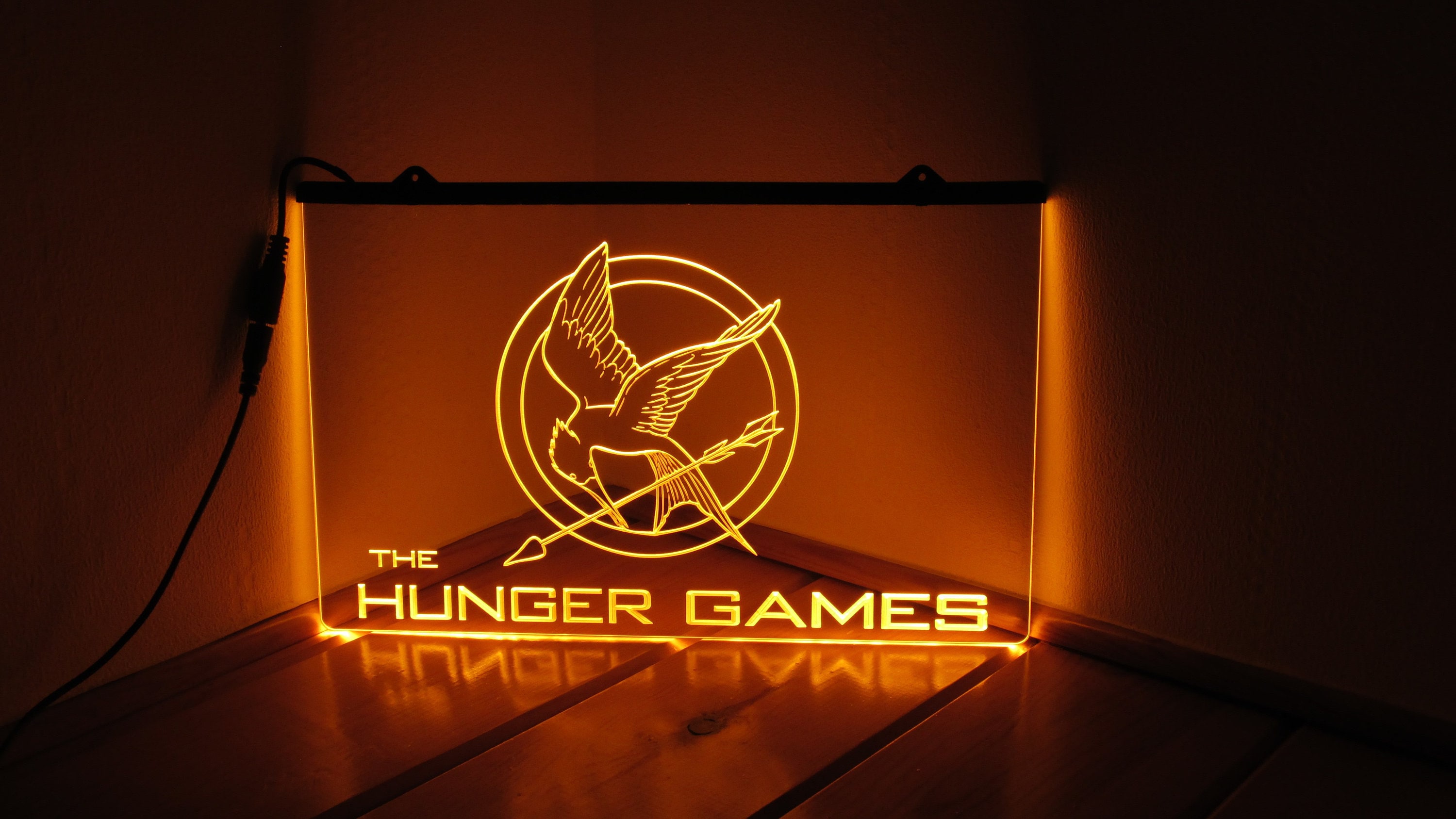 The Hunger Games Movie Acrylic LED Neon Light Sign Cinema - Etsy UK