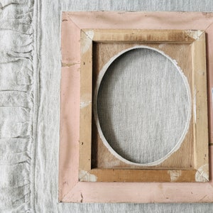 Ornate Wood Frame With Oval Opening - Etsy