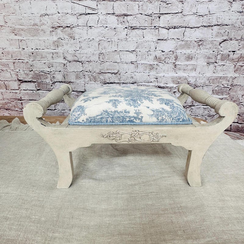 French Footstool - Etsy