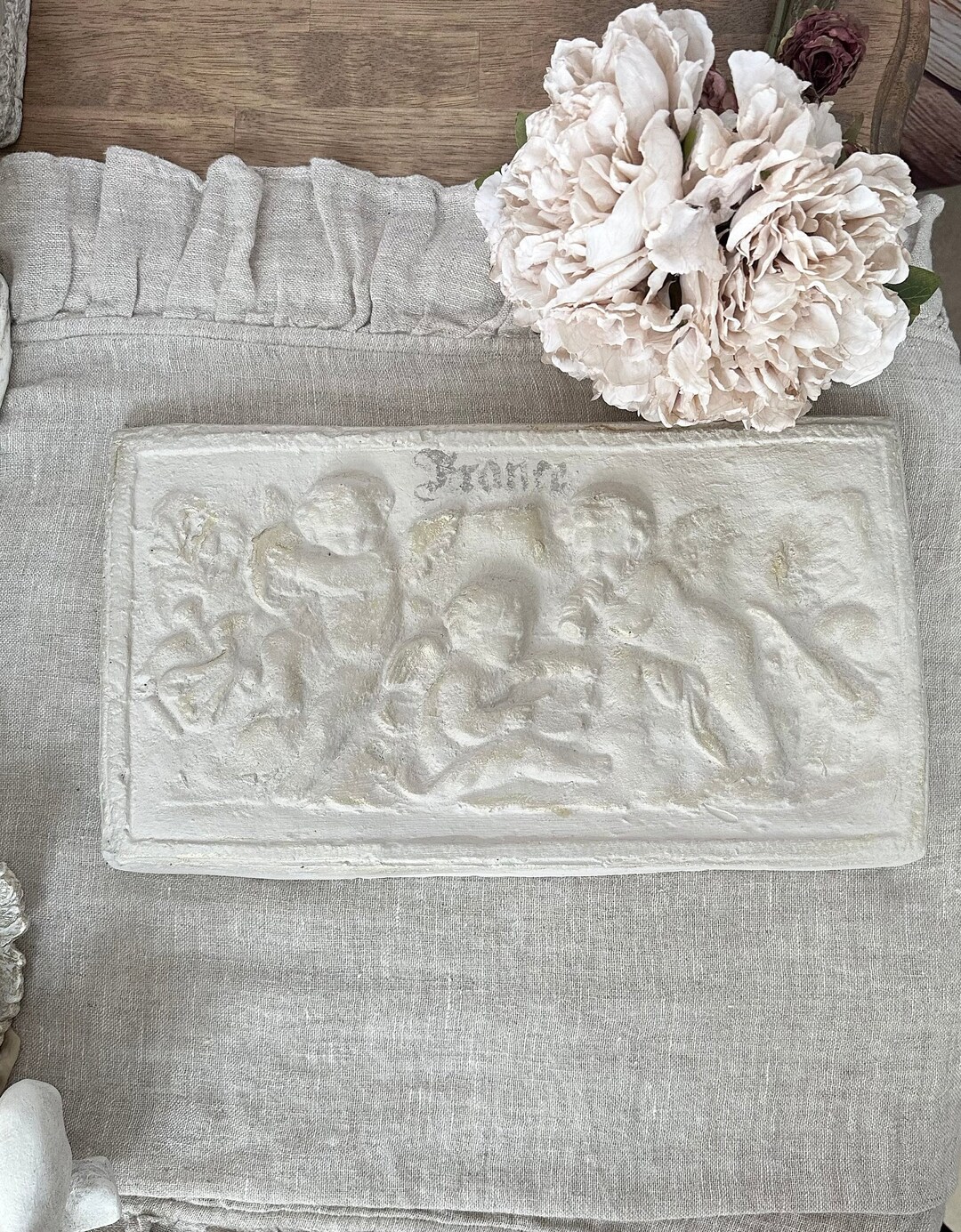 Cherub Wall Hanging Plaque - Etsy