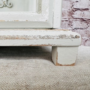 White Ornate Wood Window Display Case - Etsy