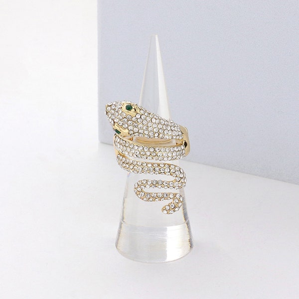 Rhinestone Stretch Ring - Etsy