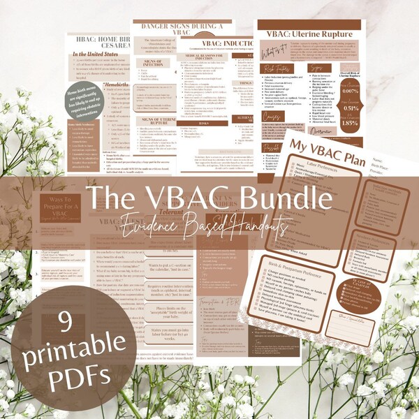 Vbac - Etsy