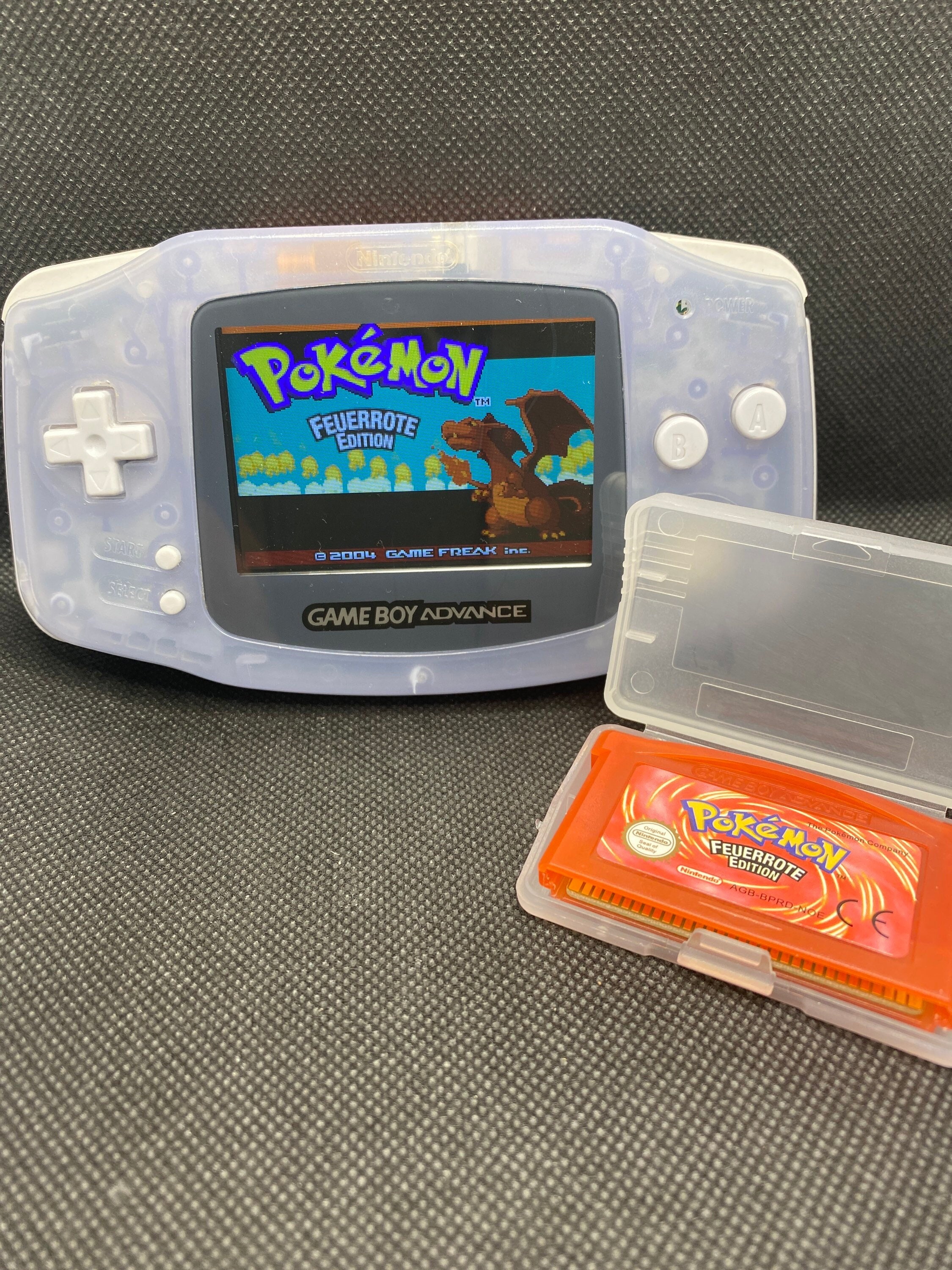 Pokémon Fire Red Gameboy Game English Version New - Etsy