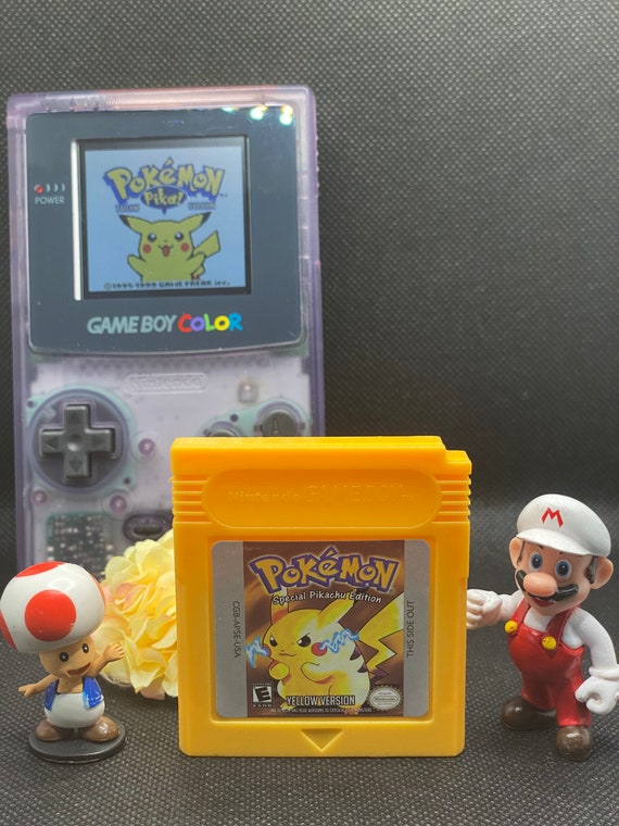 REPRO Pokémon Yellow Edition / Pokemon Yellow Gameboy Games - Etsy Hong ...