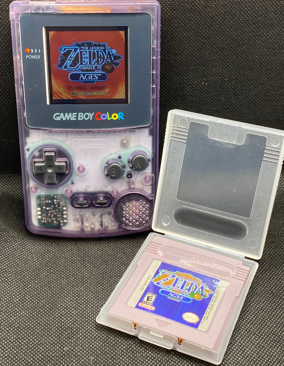 Zelda Oracle of Ages Gameboy Game German Version New Reproduction Zelda ...