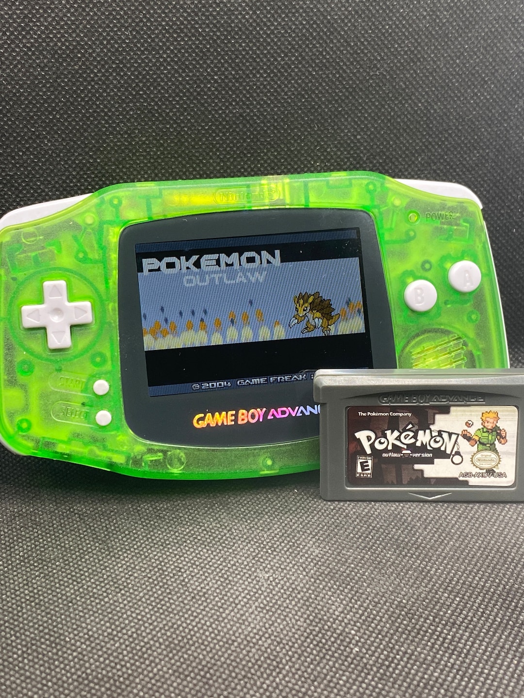 Pokemon Outlaw Rom Hack / Gameboy Advance Games / Reproduction ...