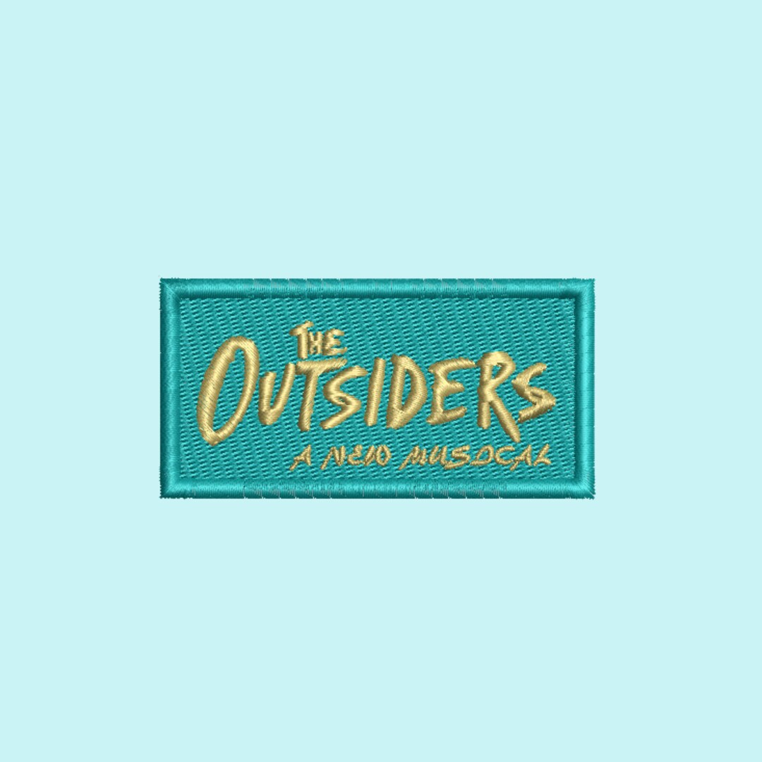 The Outsiders Musical Embroidered Iron-on Patch - Etsy