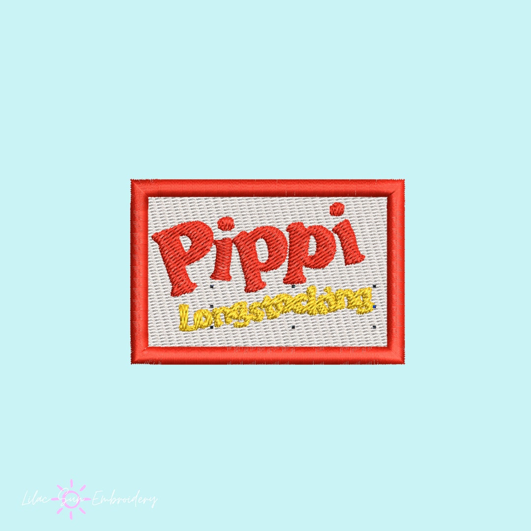 Pippi Longstocking Theatre Embroidery Patch, Musical Theatre Gifts ...