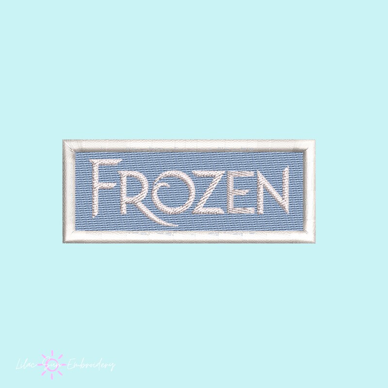 Frozen Patch - Etsy
