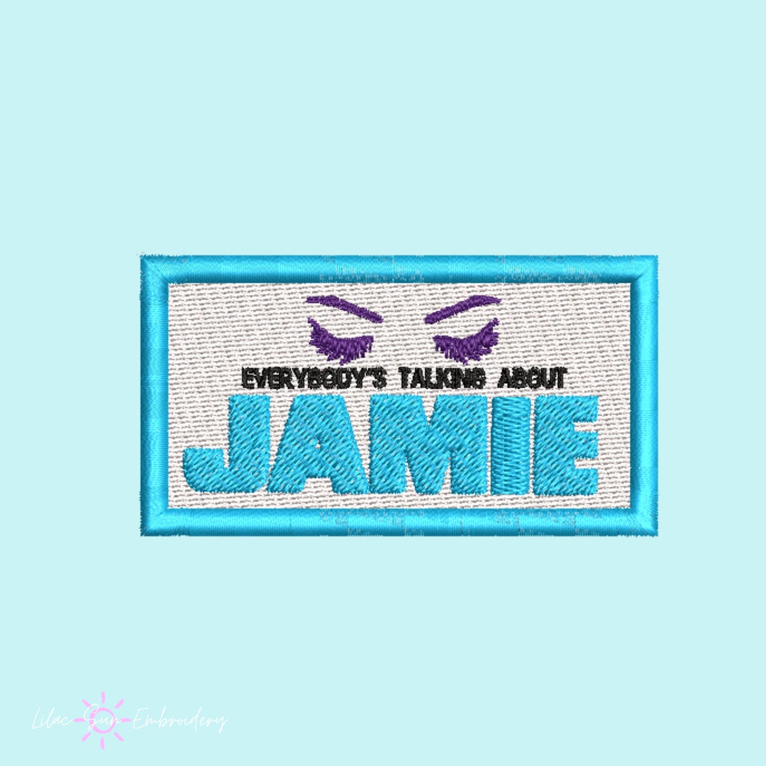 Jamie Musical Theatre Embroidery Patch: Broadway Iron-on Accessory - Etsy