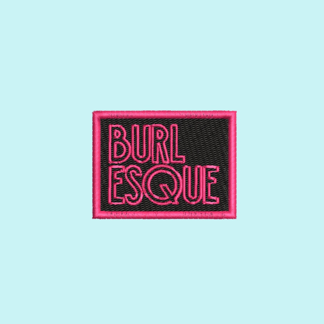 Burlesque Musical Theatre Embroidery Patch, Musical Theatre Gifts ...