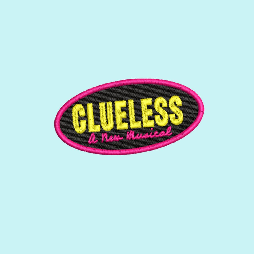 Clueless Musical Theatre Embroidery Patch, Musical Theatre Gifts ...