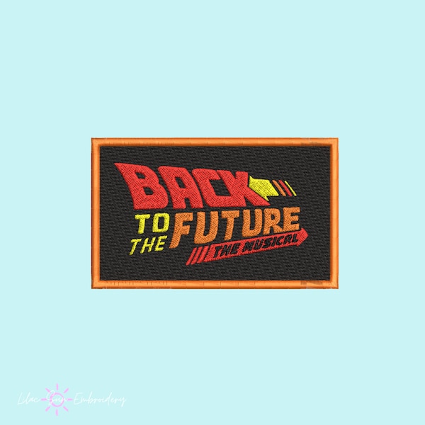 Back to the Future Patch - Etsy
