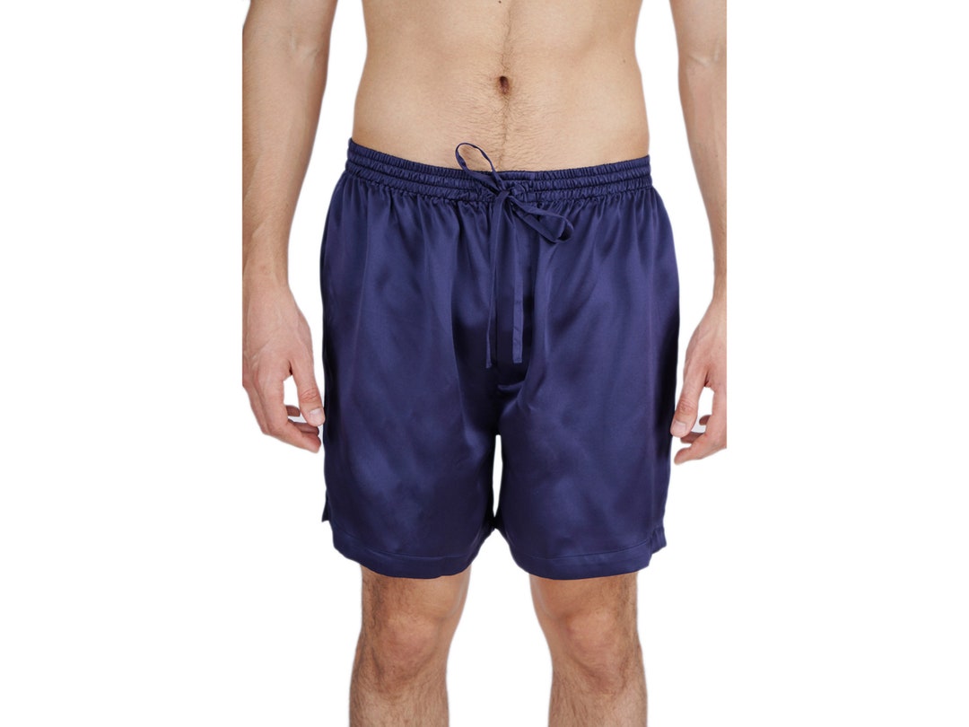 Hand-crafted Oscar Rossa 100% Mulberry Silk Sleepwear Men's Silk Boxer ...